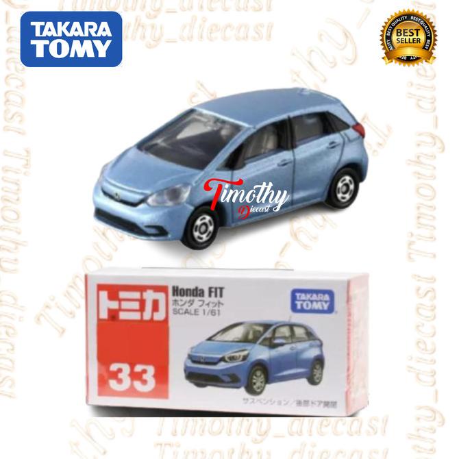 Tomica 33 Honda Fit Blue Open Rear Trunk Takara Tomy | Shopee Malaysia
