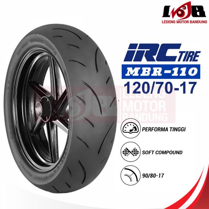 Irc MBR 110 120/70-17 Speed Winner Tire Racing Soft Compound Tubeless | Shopee Malaysia