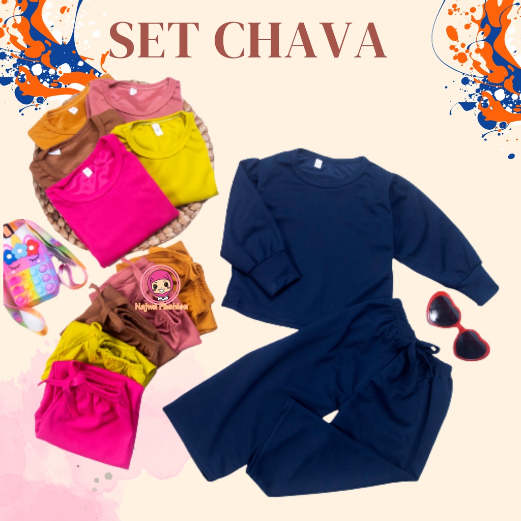 Chava Children's Suits/Chava Girls Sets | Shopee Malaysia