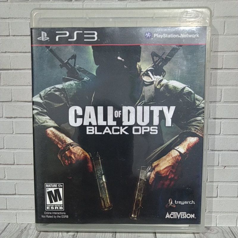 Bd CD CASSET ORIGINAL PS3 CALL OF DUTY BLACK OPS 1 Usa English Complete ...