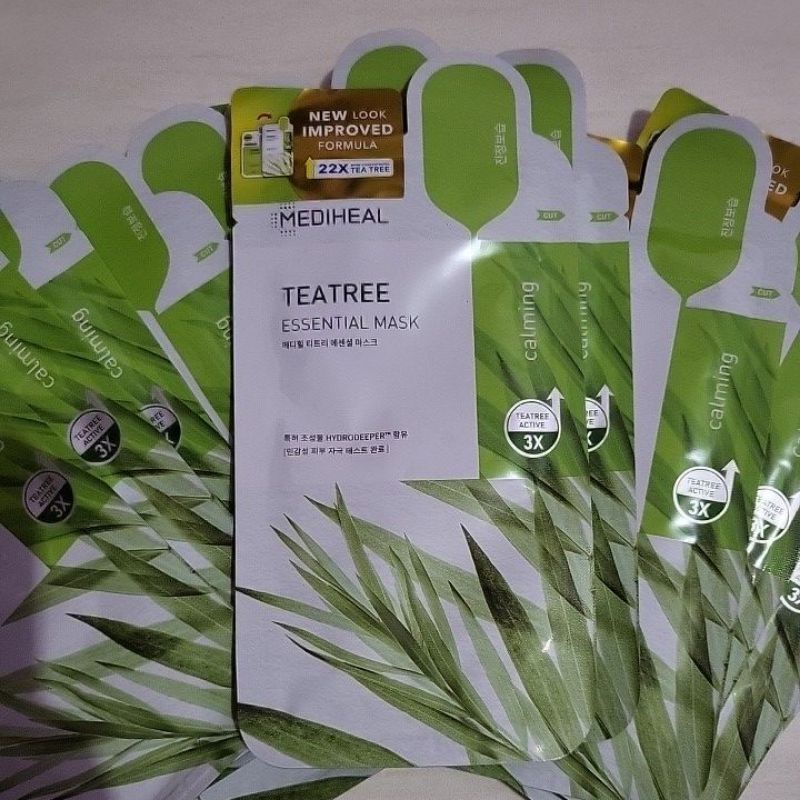 Mediheal Teatree Essential Mask - NEW LOOK IMPROVED (original Sociolla ...