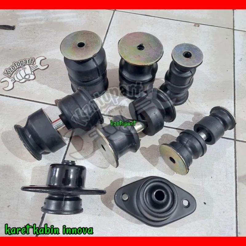 Cabin Rubber Set Rubber Body Set Toyota Innova Reborn Hilux | Shopee ...