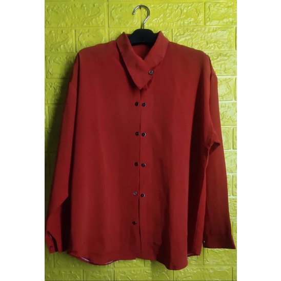 MERAH Blouse, Red Top | Shopee Malaysia