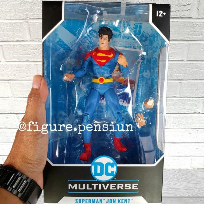 Dc MULTIVERSE MCFARLANE SUPERMAN JON KENT FUTURE STATE ACTION FIGURE ...