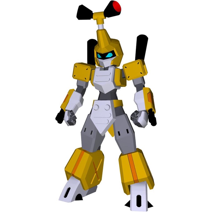 Diy Papercraft Pattern Mecha Robot Metabee 40cm | Shopee Malaysia