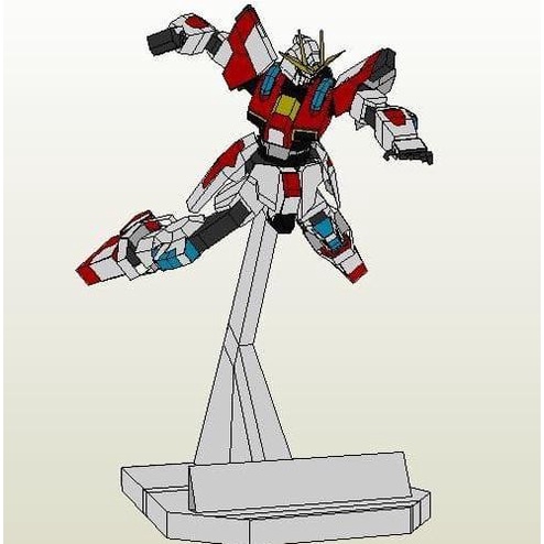 Diy Papercraft Gundam simple Build Burning | Shopee Malaysia