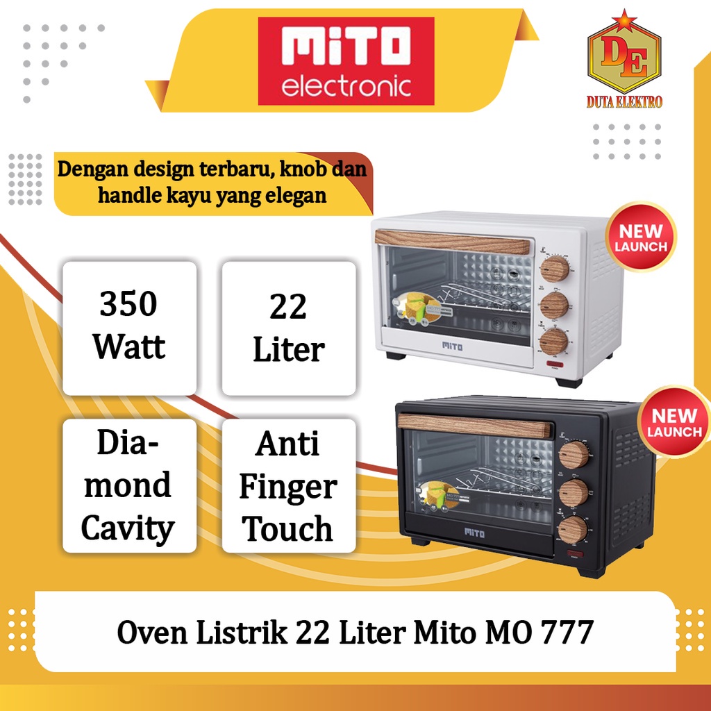 Mito MO 777 Mitochiba 22 Liter Electric Oven | Shopee Malaysia