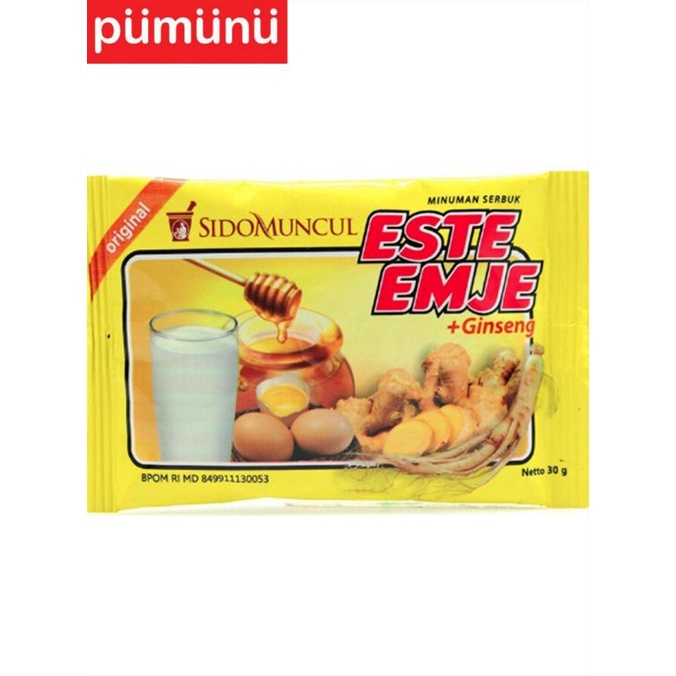 Monggo] SIDOMUNCUL STMJ Energy Drink Powder Drink [1 Jar/25Sachet ...