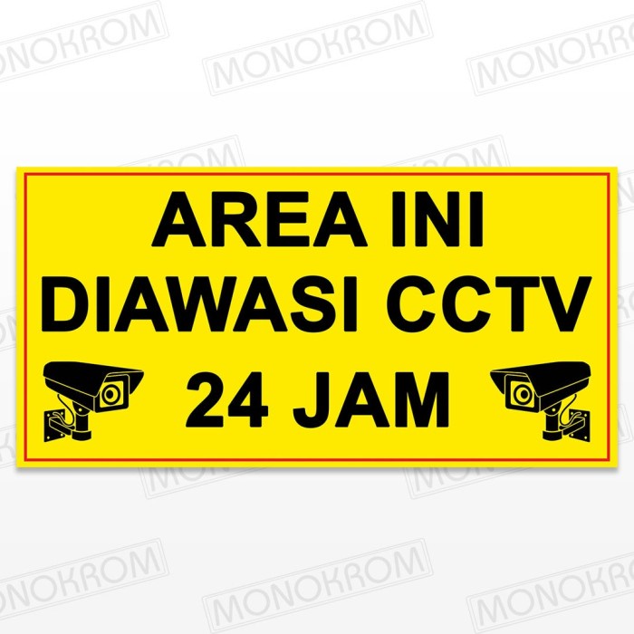 Best Seller Banner/Banner Of This Area Is Monitored By Cctv | Shopee ...