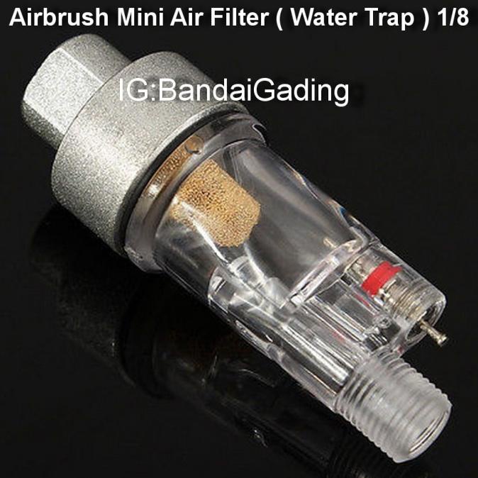 Airbrush Mini Air Filter (Water Trap) 1/8, For Penbrush, Gundam ...