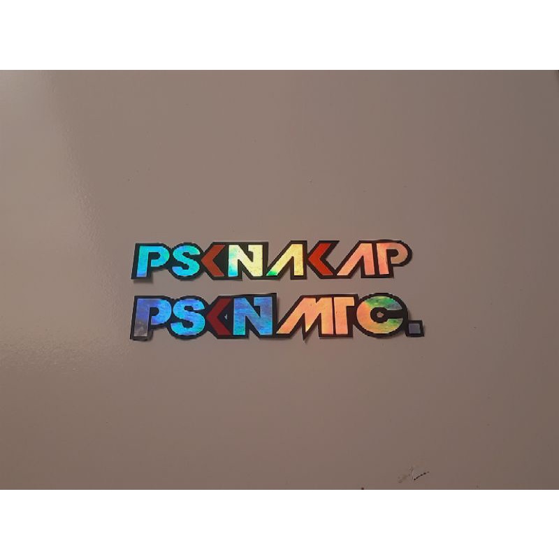 Psknmtc psknakap laser cutting hologram Sticker | Shopee Malaysia
