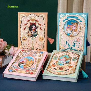 Magnetic Notebook Disney Diary Princess/Journal Book Agenda Diary ...