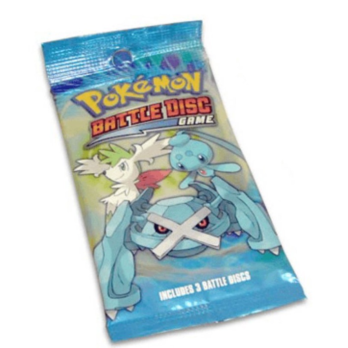 Pokemon BATTLE DISC GAME BOOSTERS (BLUE FOIL PACK) | Shopee Malaysia