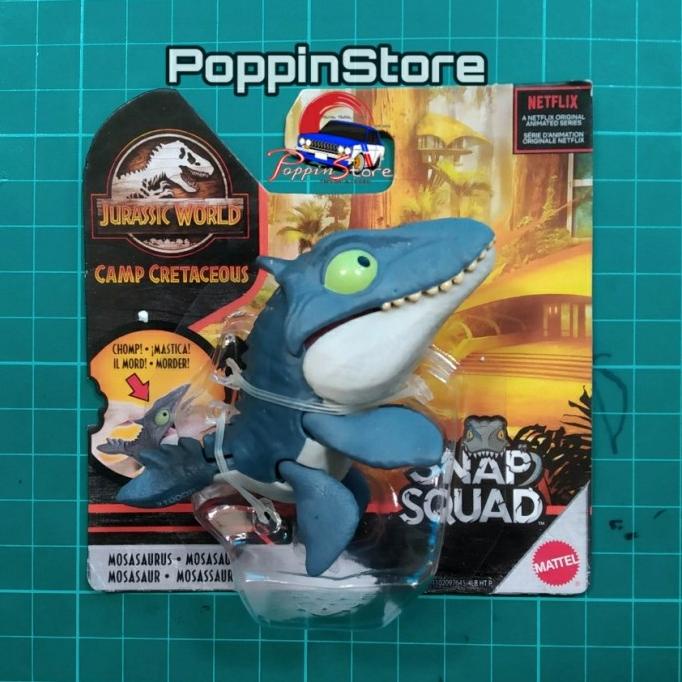 Jurassic World Snap Squad Mosasaurus Wave 8 Latest Doff Colors | Shopee ...