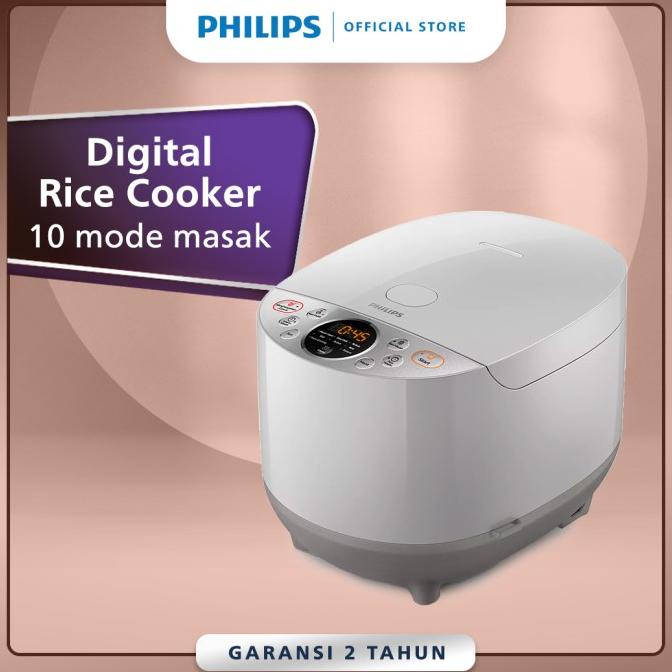 Best Philips Digital Rice Cooker 1.8 L Hd4515/30 - Metallic Gray ...