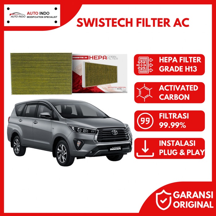 Toyota Innova Reborn Swistech St04 Car Ac Cabin Filter Hepa Filter ...