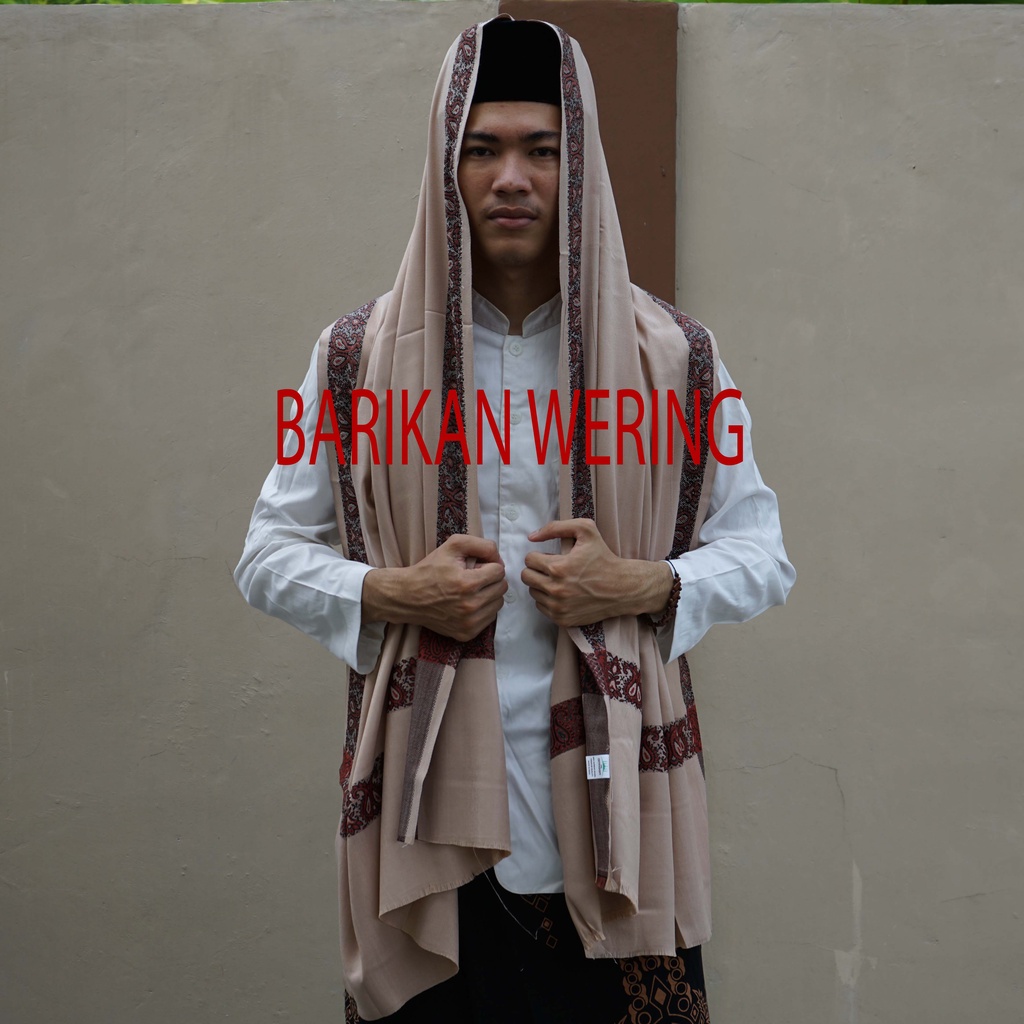 Original Kashmiri Shawl Made In India, Hajj Turban, Long Turban, Brown ...