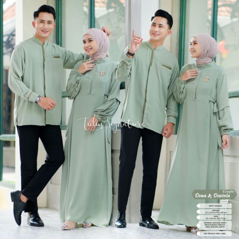 Dewa DEWINTA COUPLE BY TULUS SIGNATURE | Plain RAYA COUPLE Suit | One ...