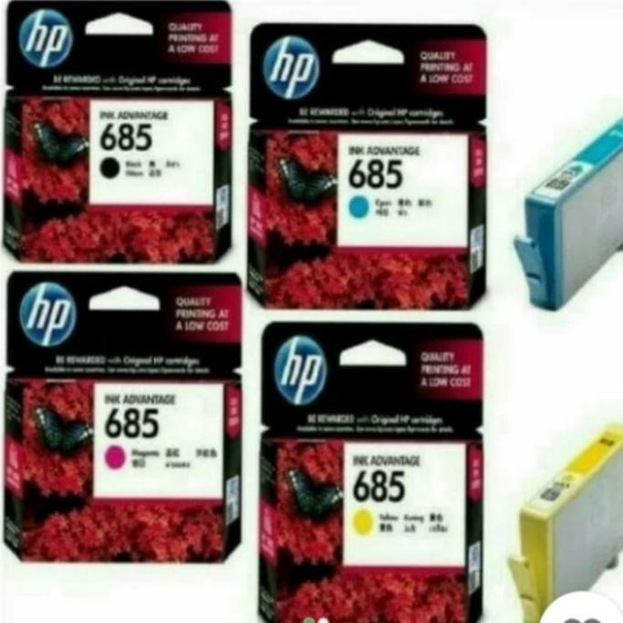 Hp Ink 685black+685 Color original (1set) | Shopee Malaysia