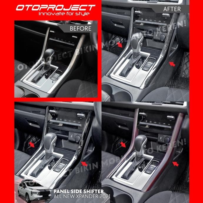 Panel Cover Side Shifter Gear Otoproject New Xpander 2021-2022 | Shopee ...