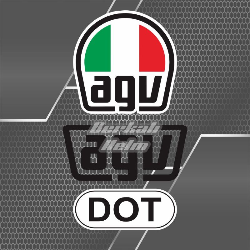Agv HELMET STICKER SET | Shopee Malaysia