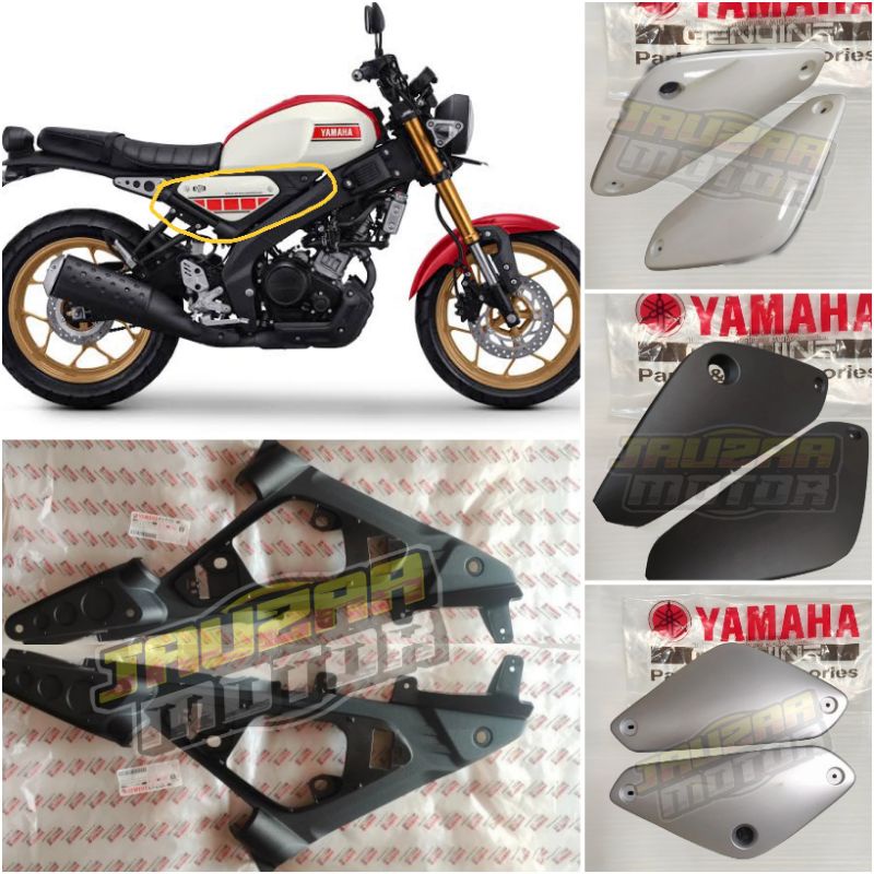 COVER SIDE BODY SIDE LID ACCU XSR 155 ONE SET ORIGINAL YAMAHA BBS ...