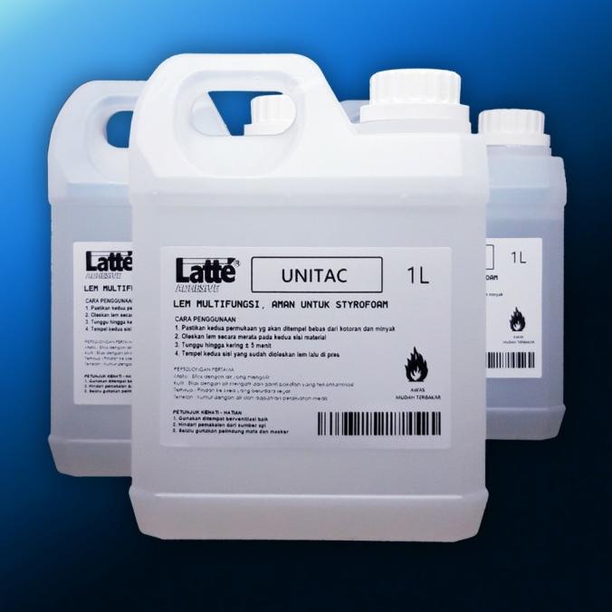 Sell styrofoam Cork LATTE UNITAC Glue 1 Liter | Shopee Malaysia