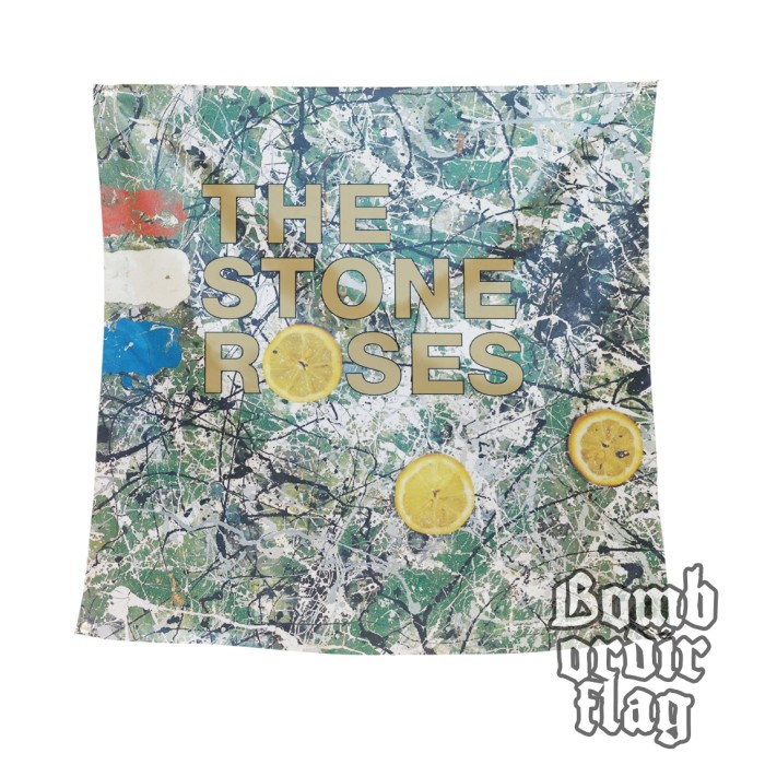 Best Seller The Stone Roses Flag (Band Flag/Poster Flag) | Shopee Malaysia