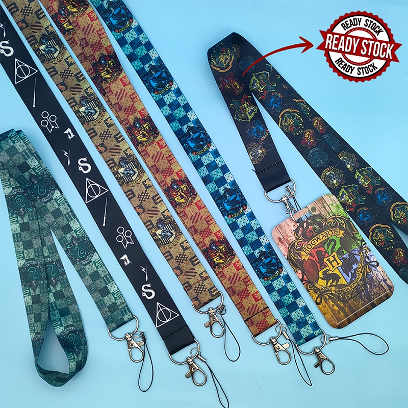 Harry-Potter Lanyard LITTLE/WIZARD Rope Work permit listing Strap ID ...