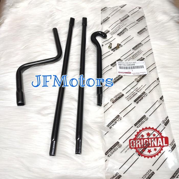 Kijang Innova Fortuner 1Set 4Pc original Inflatable Tire Round Jack Key ...