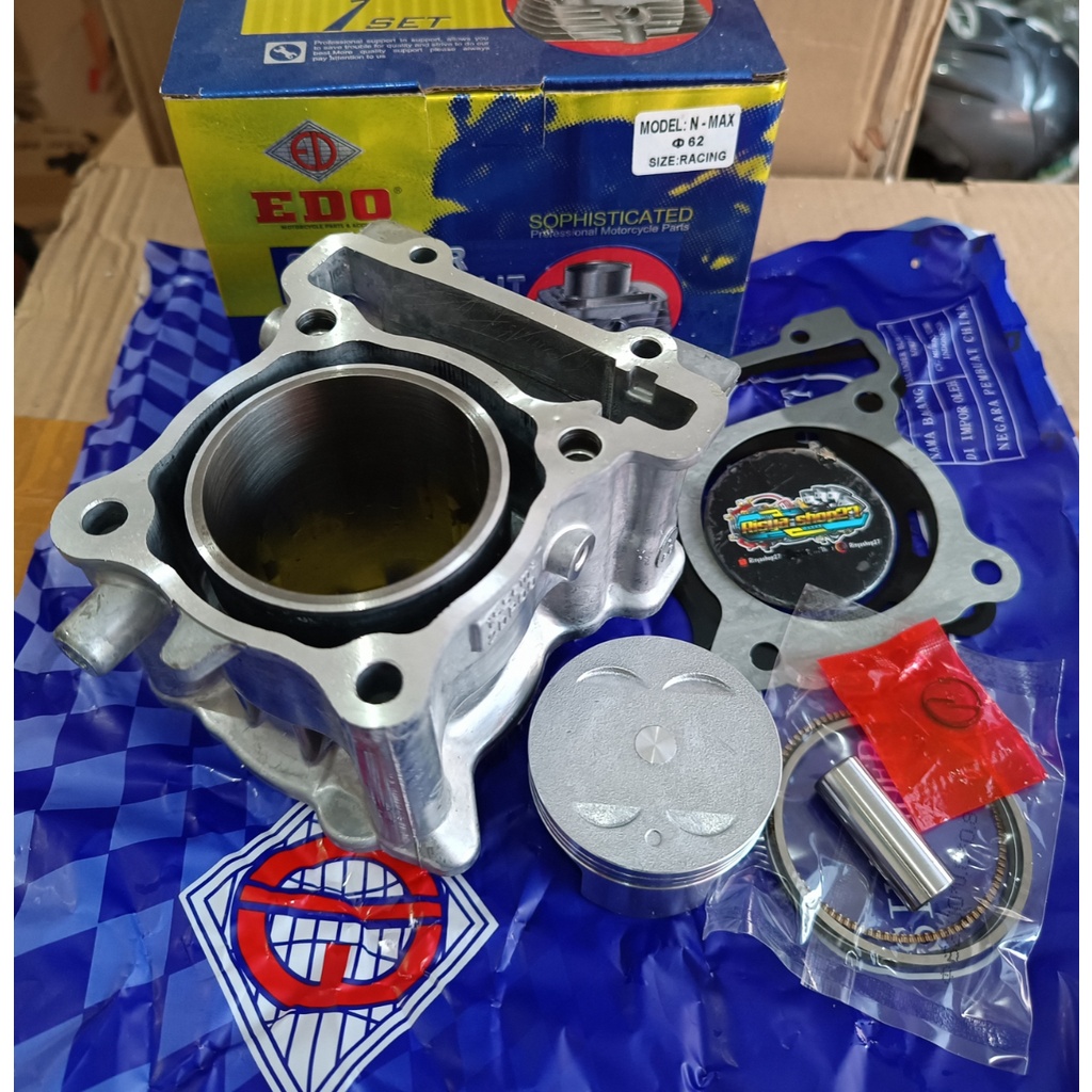 Block Set Piston Aerox Nmax Lexi R15 v3 vva MT 25 Vixion R Xsr 62mm ...