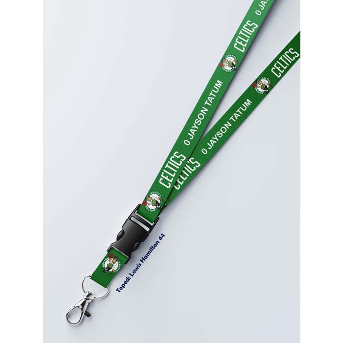 Boston Celtics Jayson Tatum Double Sided Basketball NBA Lanyard ...