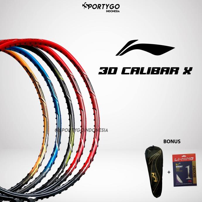 Original Lining 3D Calibar X Boost Combat Drive Racket | Shopee Malaysia