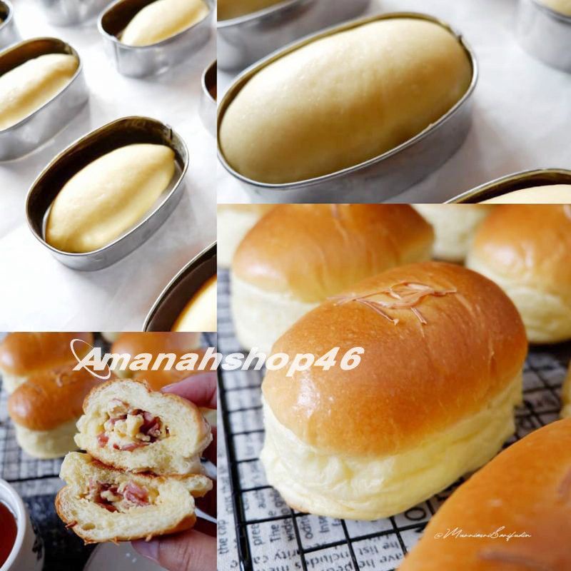 12 Pcs Latest Oval Stainless Steel Ring Cutter Bread Rings | Shopee ...