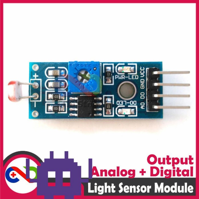 Cahaya Photosensitive Light Ldr Resistance Light Sensor Module Ldr