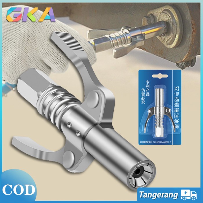 Best Seller Grease Coupler Duty Tool Double Key Grease Nozzle Grease ...