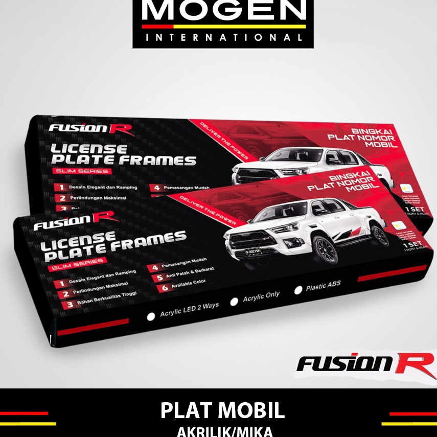 Je Car Plate Holder/Acrylic Plate Holder/Mica Acrylic Plate Holder ...