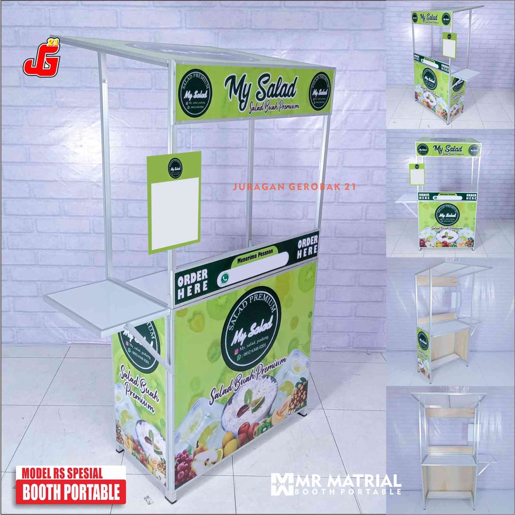 Rs Model Portable Booth Special Folding Table Portable Sales Cart ...
