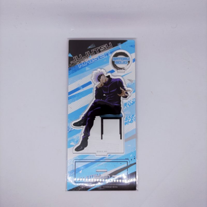 Original acrylic stand sitting gojo satoru jujutsu kaisen | Shopee Malaysia