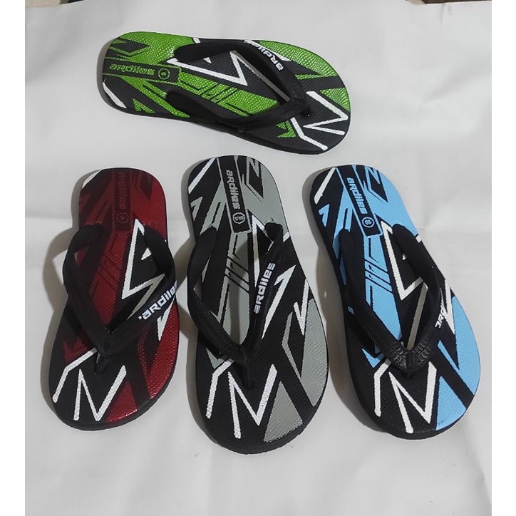 Original Ardiles Thunder Motif Flip-flops | Shopee Malaysia