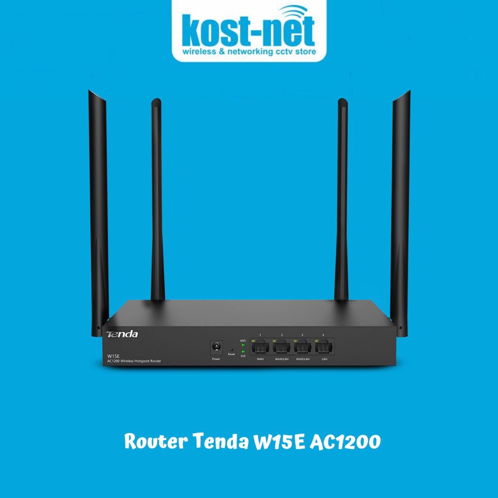 Tenda W15E AC1200 Wireless Hotspot Router | Shopee Malaysia