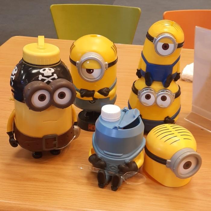 Minions mike tumbler Drinking Bottle movie | Shopee Malaysia