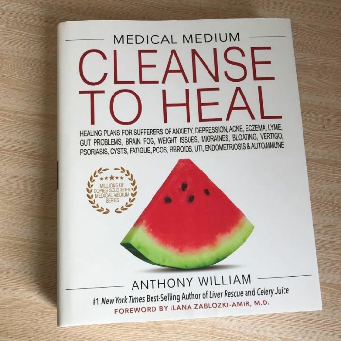 Medical Medium Cleanse to Heal Anthony William | Shopee Malaysia