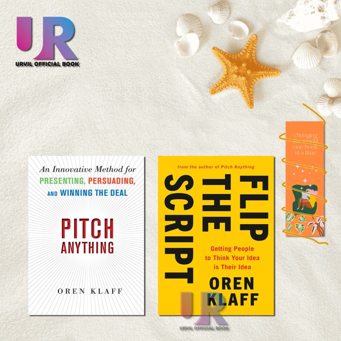 2 Book Collection Oren Klaff (Pitch Anything & Flip the Script ...