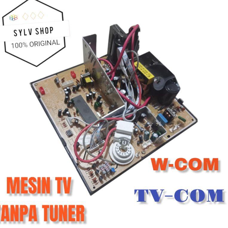 MESIN Analog / digital broadcast tv machine / without tube tuner 14-21 ...