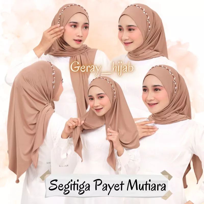 Adult SEQUENCE TRIANGLE / SEQUENCE HIJAB / INSTANT HIJAB / TRIANGLE ...