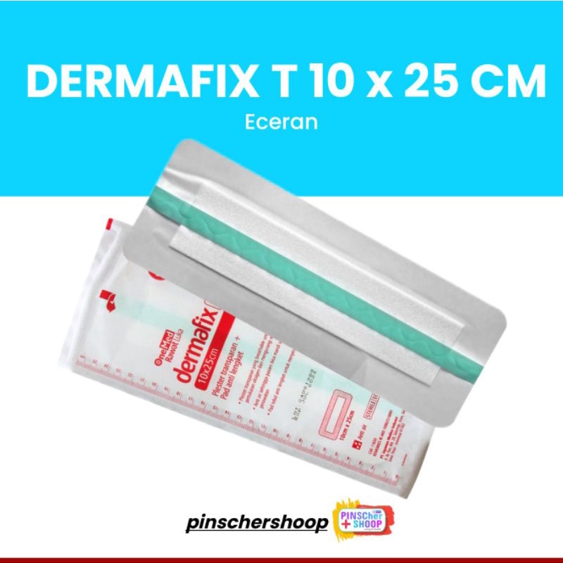 Dermafix T 10 x 25 Cm Onemed Transparent Plaster Post OP Waterproof ...