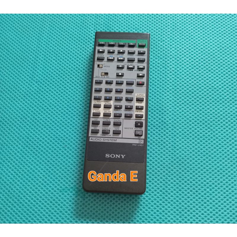 Sony RM-U451 Audio System Remote | Shopee Malaysia