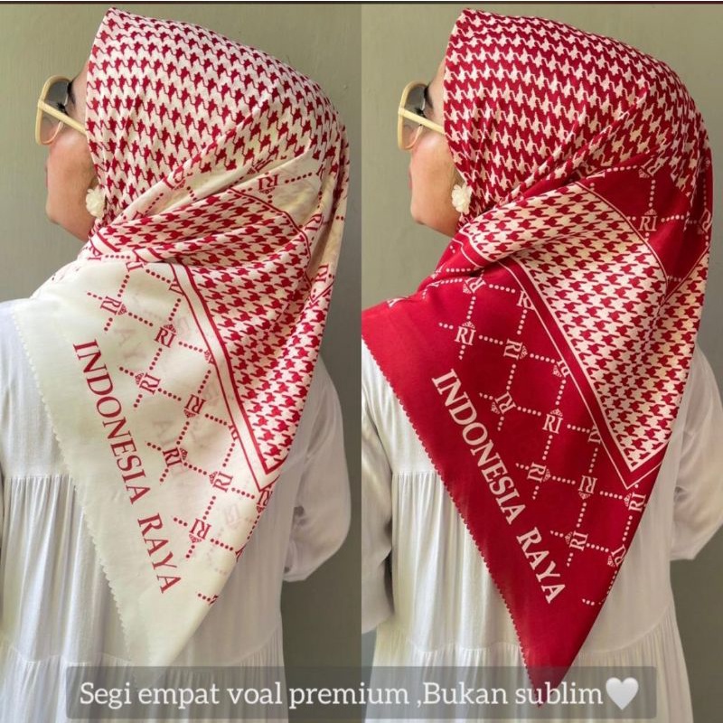 The Newest HIJAB Triangle Of Independence Of The Republic Of INDONESIA ...