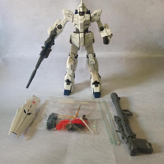 Gundam Assembled MG 1/100 Unicorn Destroyed mode | Shopee Malaysia